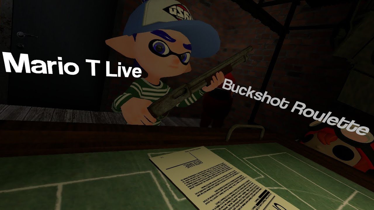 Mario T Streams Buckshot Roulette - YouTube