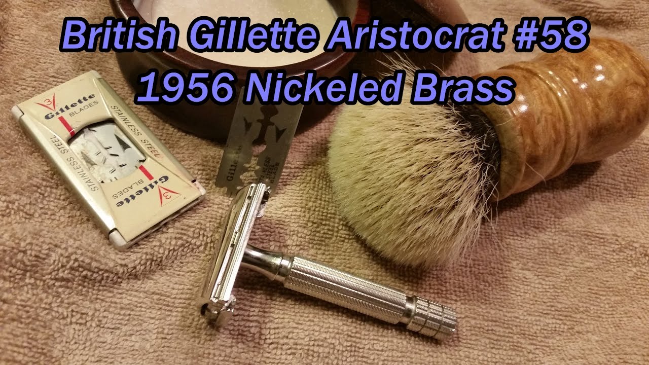 British Gillette Aristocrat #58 1956 and Gillette Stainless Vintage ...