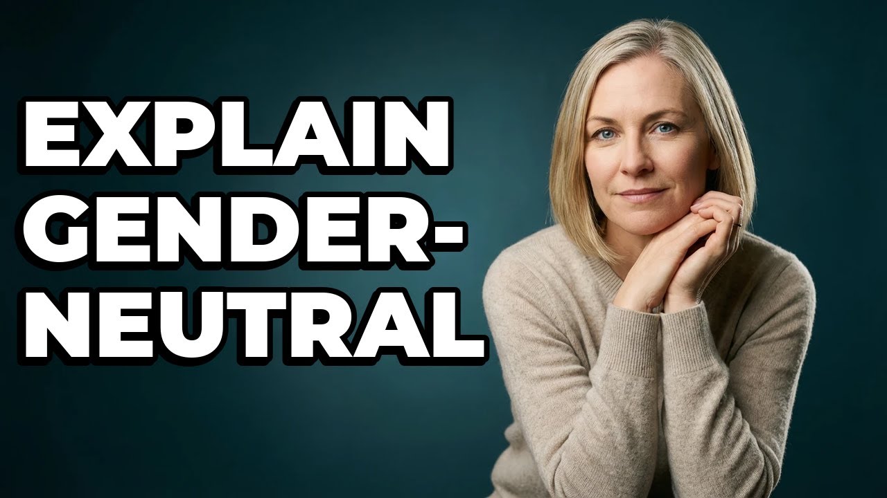 How To Explain Gender-Neutral Parenting To Others? - YouTube