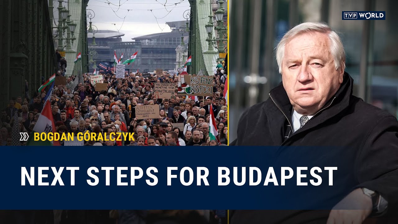 Opposition protests in Hungary | Bogdan Góralczyk - YouTube
