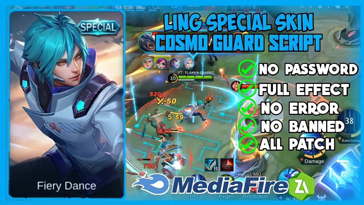 Mobile Legends New Skin - Ling New Special Skin | Cosmo Guard | Mobile ...