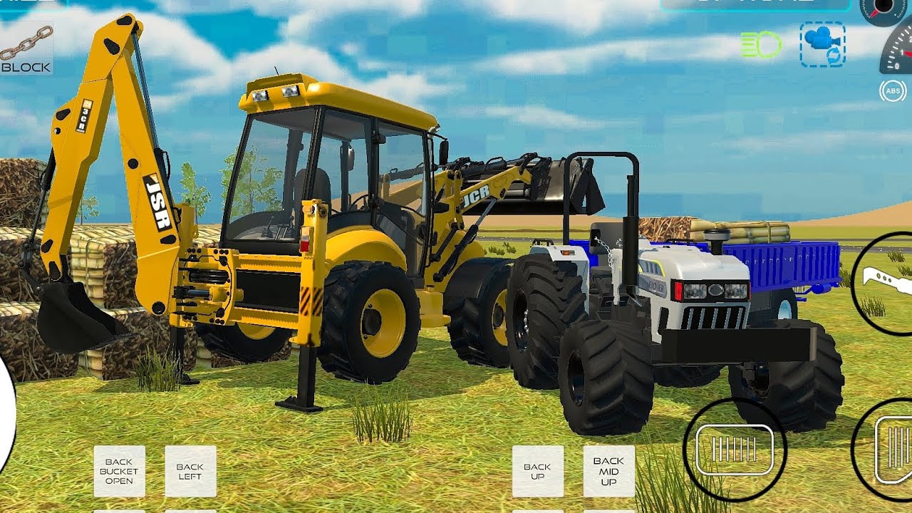 Drive JCB and Loading Sugarcane in Tractor - Android Gameplay Mobile ...
