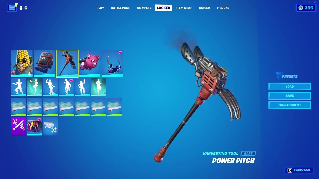 POWER PITCH PICKAXE - YouTube