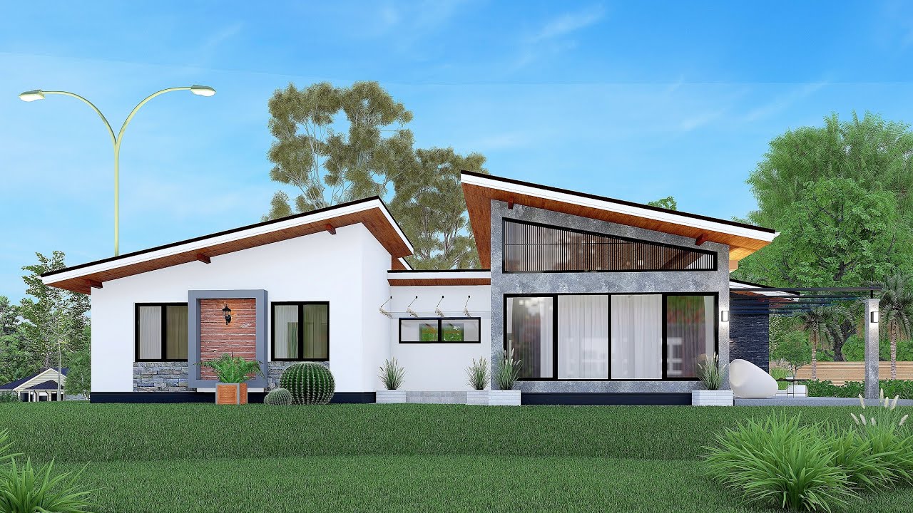 Modern Skillion Roof House Design Skillion Roof Design: Beautiful