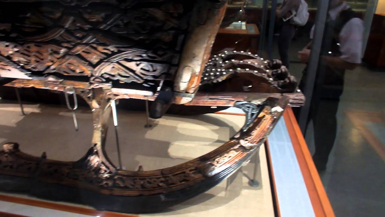 Viking Ship Museum - Oslo, Norway - Oseberg Ship Artifacts - Sept. 8 ...