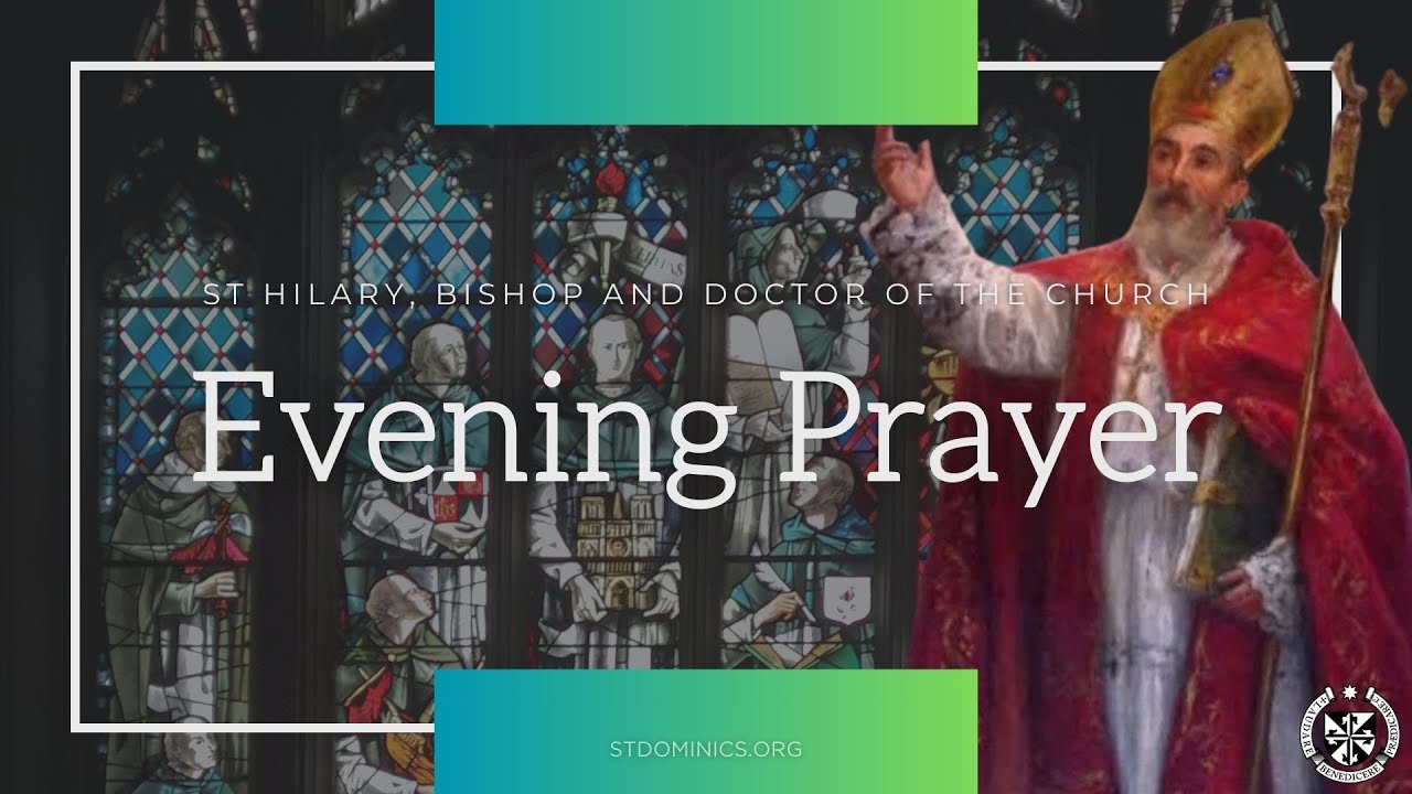 1/13/25 Monday | 5:00 Evening Prayer | St Hilary - YouTube