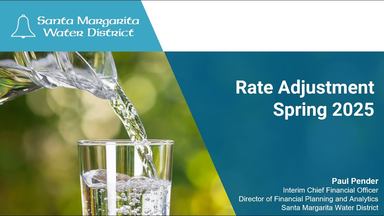How Water Rates are Determined (Santa Margarita Water District) - YouTube