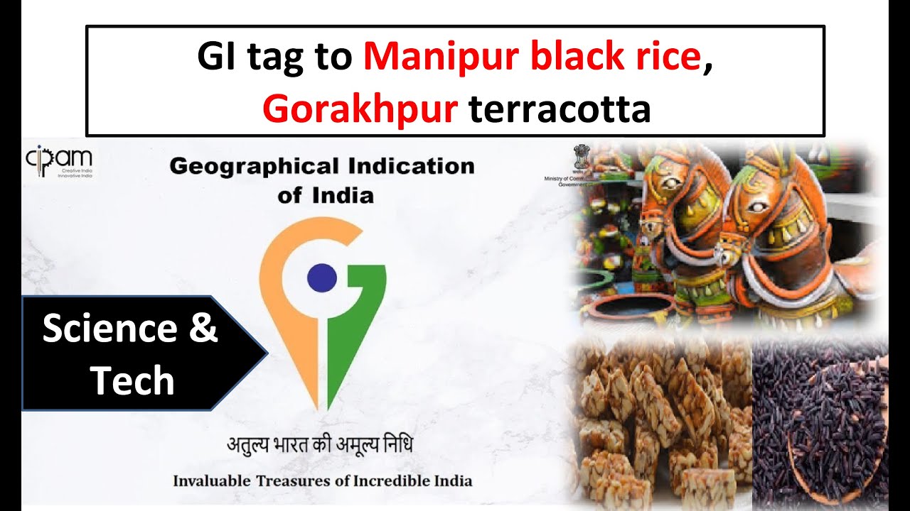 Gi Tag To Manipur Black Rice, Gorakhpur Terracotta || UPSC || SPOT ...