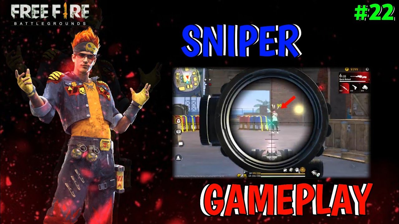PC DOUBLE SNIPER GAMEPLAY FREE FIRE || FF #22. - YouTube