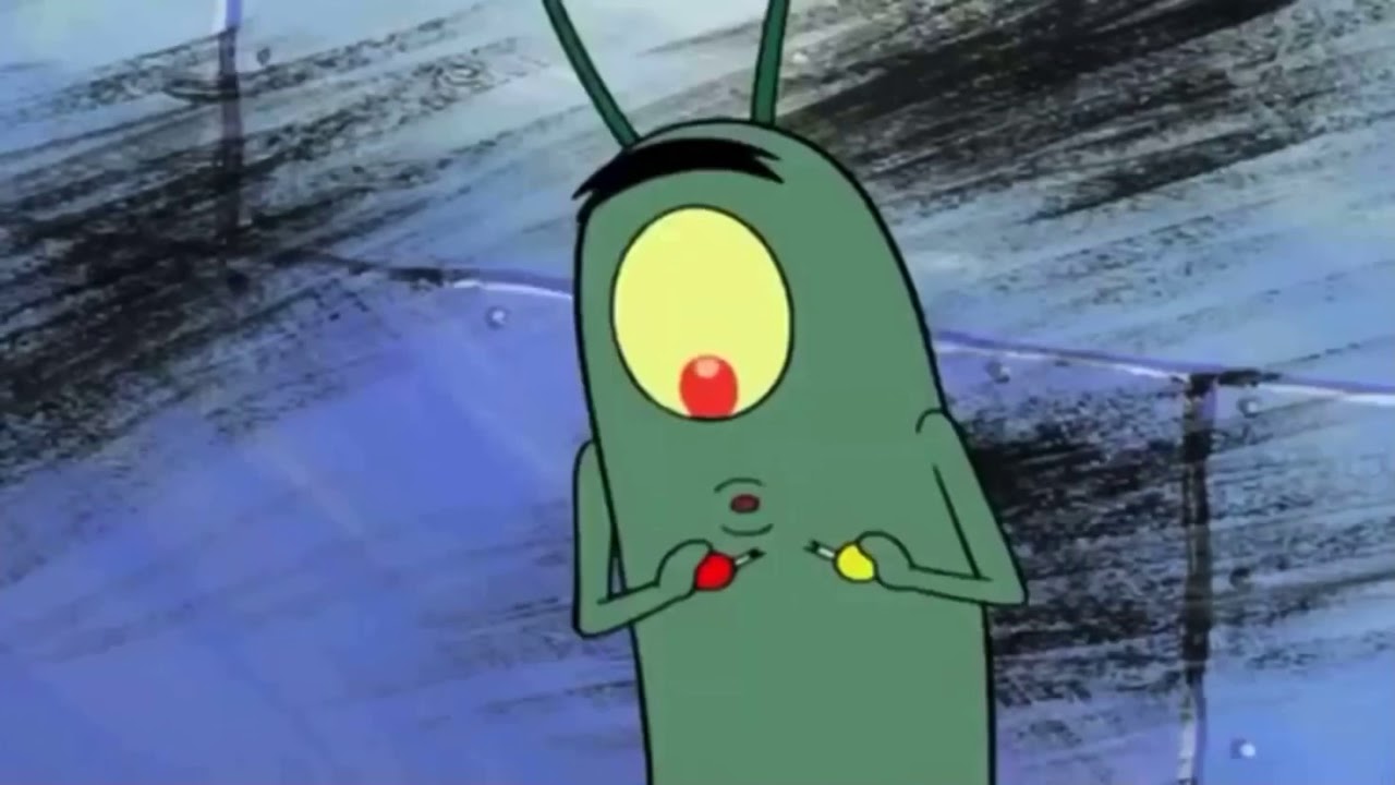 Plankton breaks atom - YouTube