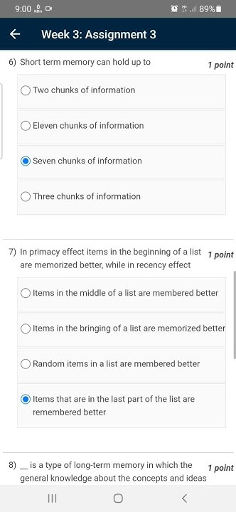 nptel the brief introduction to psychology week-3 assignment answers # ...