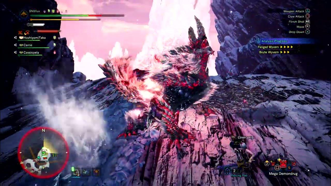 MHWI: Guiding Lands - Dual Blades - Stygian Zinogre - YouTube