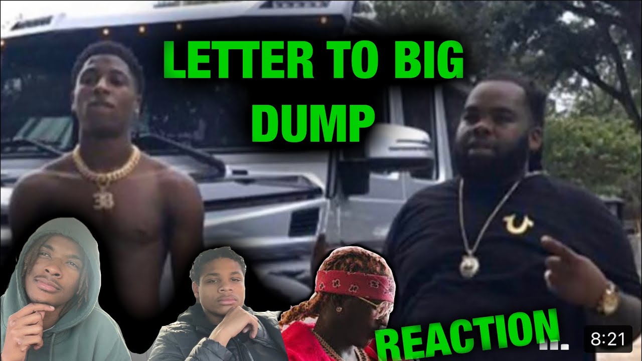 REALEST SONG EVER nba youngboy -LETTER TO BIG DUMP *REACTION* - YouTube