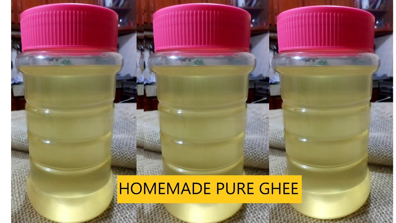 Homemade Ghee | Make Pure Ghee at Home | Asli Ghee | Pure Ghee - YouTube