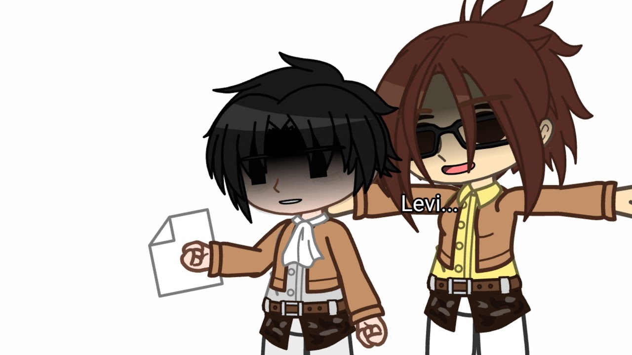 Just Hange Annoying Levi when she's bored ||Ft: Levi and Hange||AoT ...