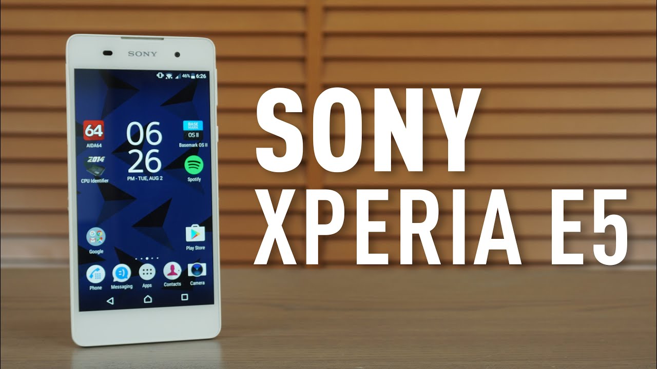 Sony Xperia E5 incelemesi - YouTube