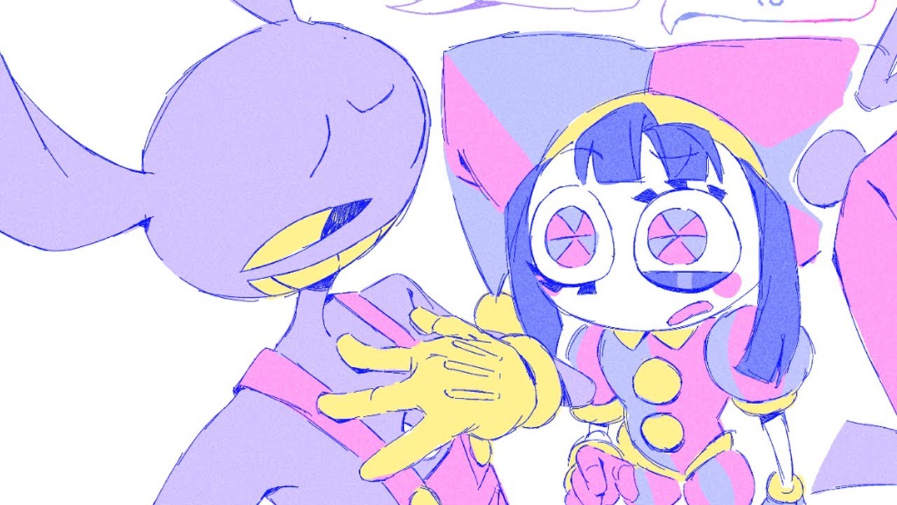 Jax Protects Pomni #funnybunny | Amazing Digital Circus Comic Dub - YouTube