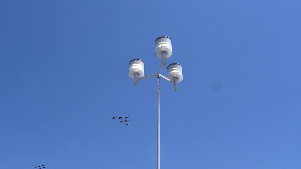 Blue Angels/Thunderbirds America Strong Flyover in Atlanta - YouTube