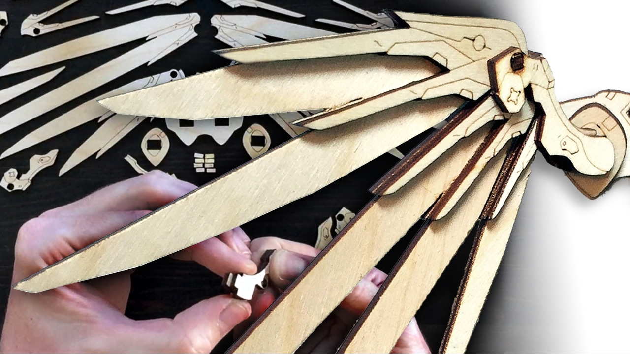 Mercy Wings Kit Assembly - YouTube