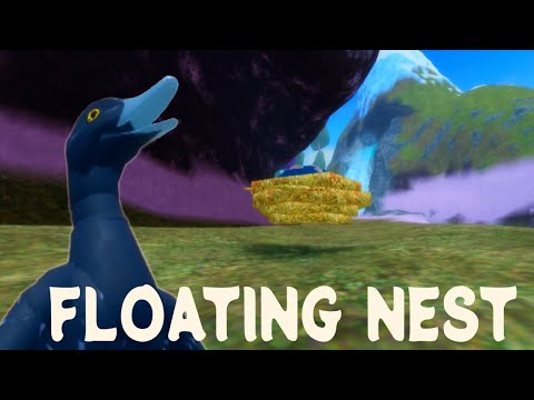 How to make floating nest in feather family - YouTube