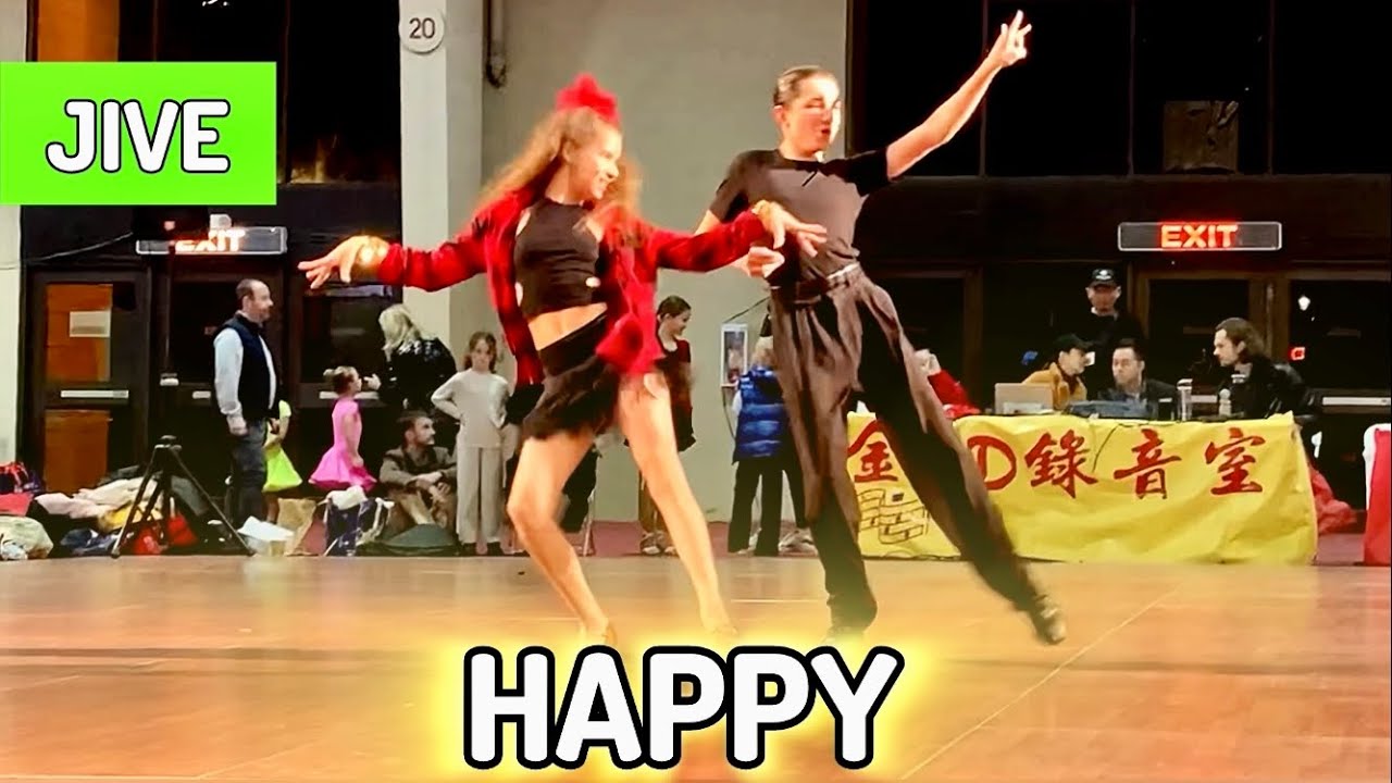 JIVE｜Pharrell Williams - Happy ｜Ballroom Dance - YouTube