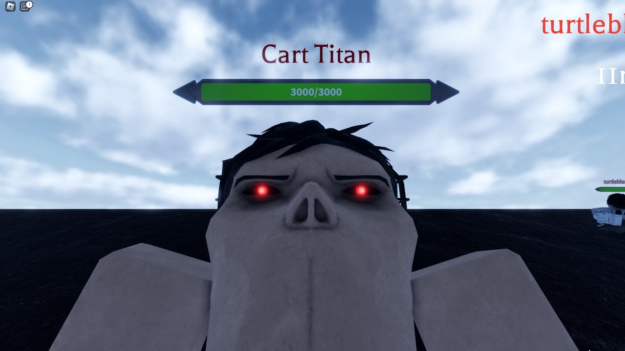 AOT FW: Cart Titan gameplay (i somehow was beating an attack as cart ...