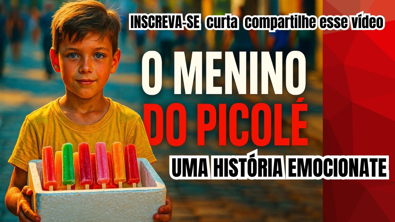 O MENINO DO PICOLÉ- UMA HISTÓRIA EMOCIONANTE- INSCREVA-SE NO CANAL ...