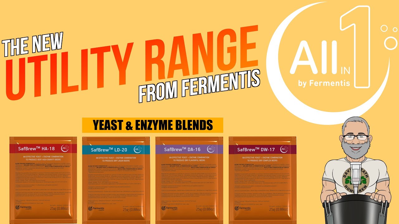 Fermentis All in 1 NEW Product Range Yeast With Enzymes - YouTube