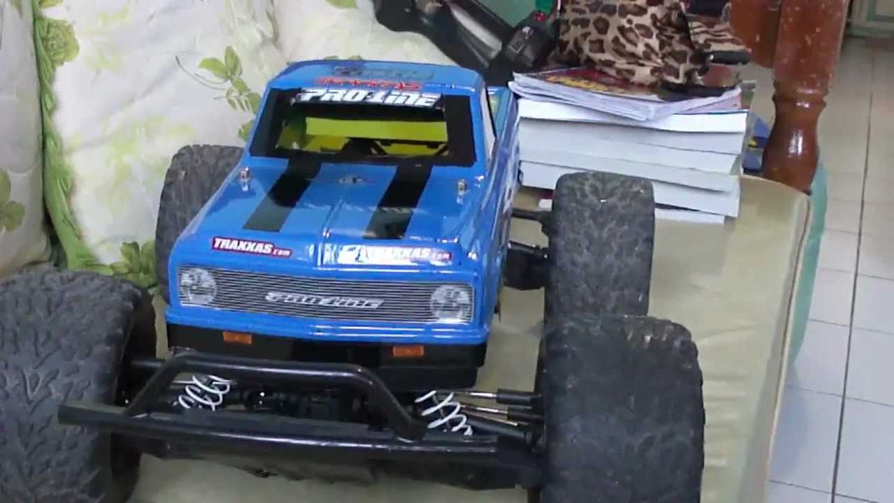 Stampede 4x4 with new 1972 Chevy body ( HondaTMX ) - YouTube