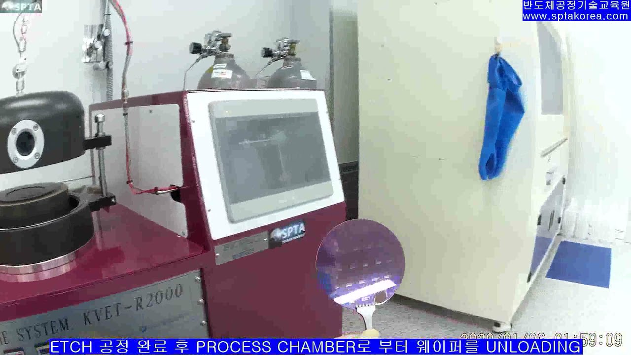 반도체 공정실습 (Dry Etch Process) - YouTube
