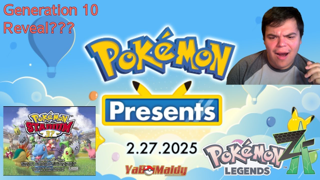 Pokemon Presents Reaction Time! - Pokemon Day Presents (Pokemon Legends ...