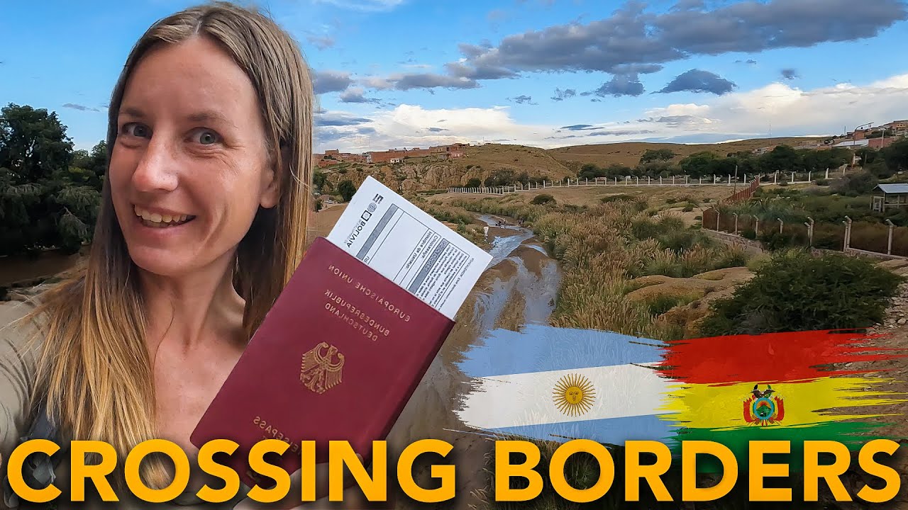 Crossing the borders between Argentina and Bolivia | La Quiaca - Villazon - YouTube