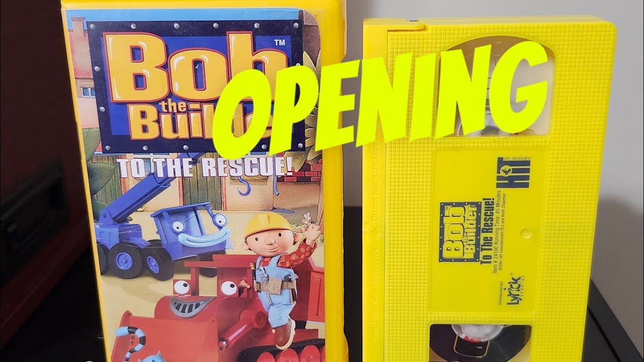Opening to Bob The Builder: To the rescue 2001 vhs - YouTube
