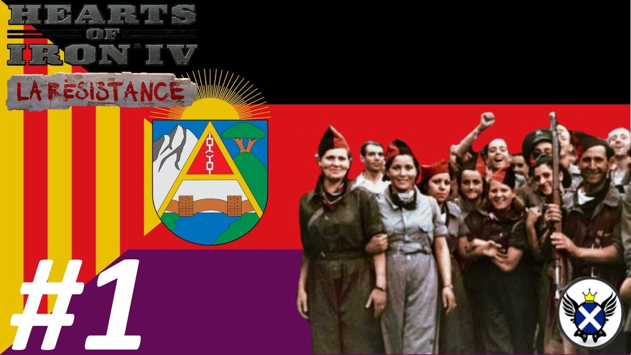 HOI4 La Resistance Regional Defence Council of Aragon EP1 - Cauing ...