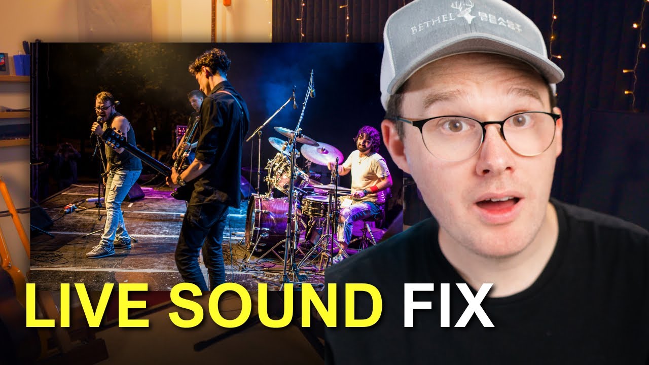 CLEAN & BALANCED Audio Mix for Live Church Service! - YouTube