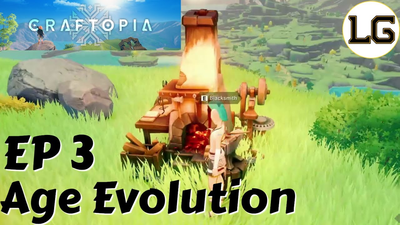 Advancing To The Next Age - Let's Play Craftopia Ep 3 - YouTube