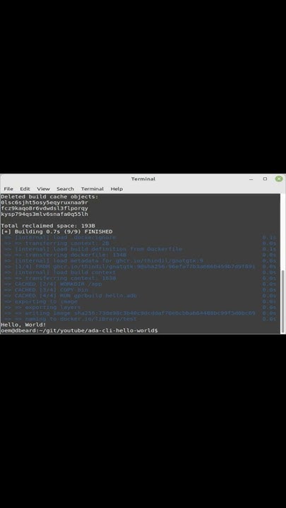 Programming ada hello world - YouTube