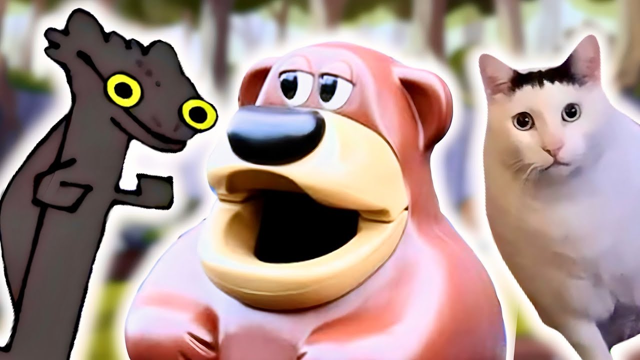 Toothless Dancing but it's Freddy Fazbear x Laughing Dog x Huh Cat ...