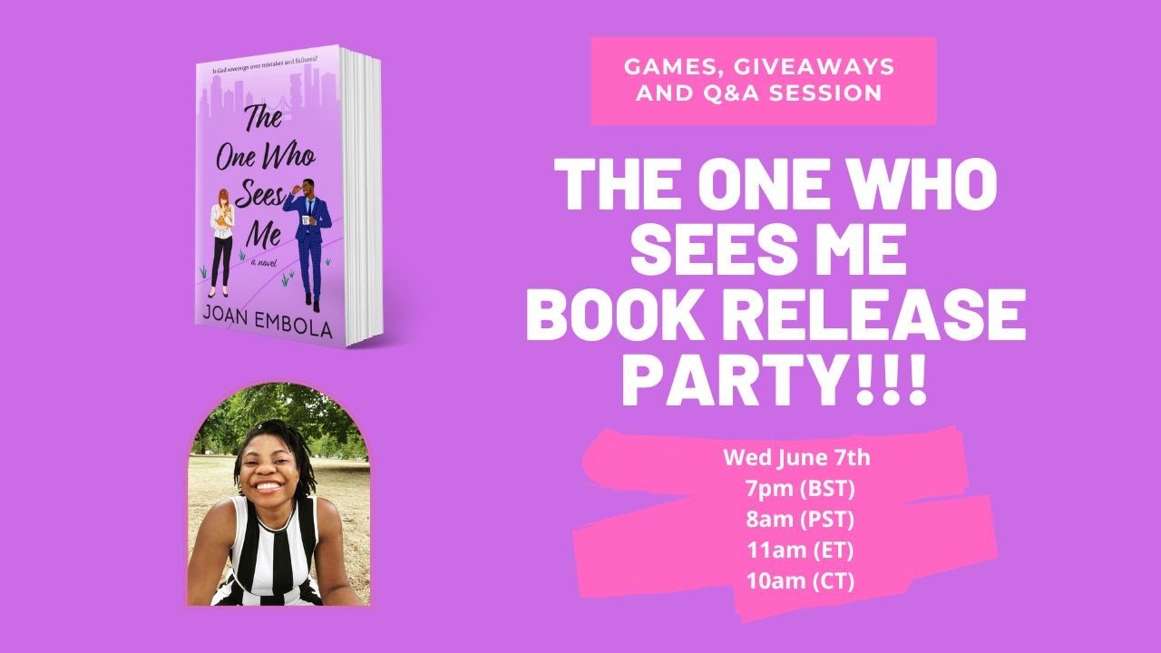 Book Release Party For The One Who Sees Me Livestream With Games book-release-party-for-the-one-who-sees-me-livestream-with-games