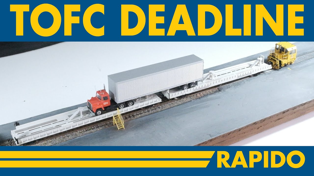 Rapido TOFC Flatcars...and the World's Smallest Railway??? - YouTube