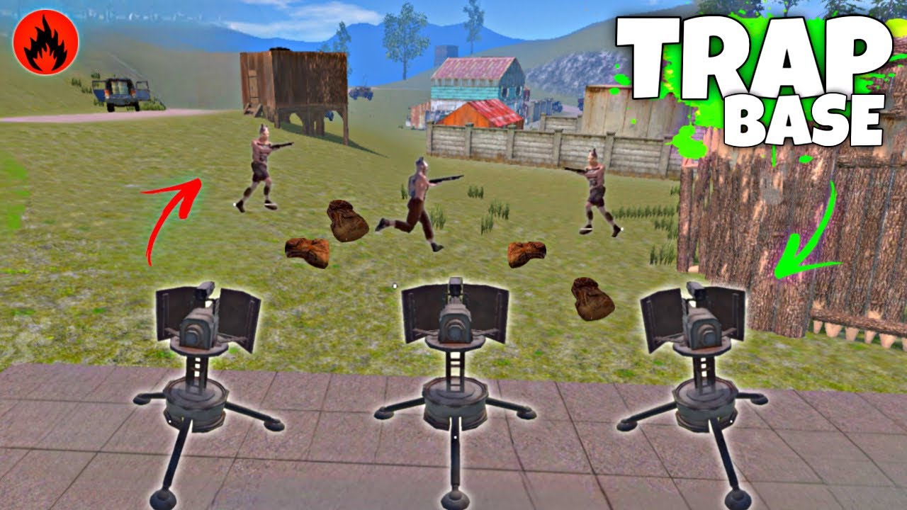 Turret Trap Base | OXIDE SURVIVAL ISLAND | AST YT #oxide #rust #оксайд ...