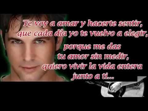 Axel - Te Voy A Amar - Karaoke - By Junior - YouTube