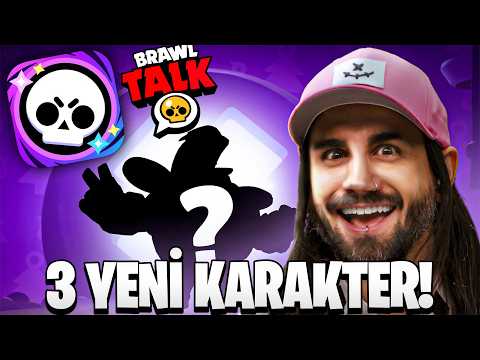 BRAWL TALK! 3 YENİ KARAKTER! YENİ DÜKKAN?! - Brawl Stars