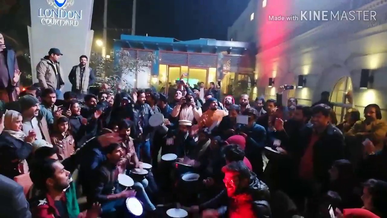 New Year Night Celebration At LONDON COURTYARD MULTAN #Drum_Beats #2020 ...