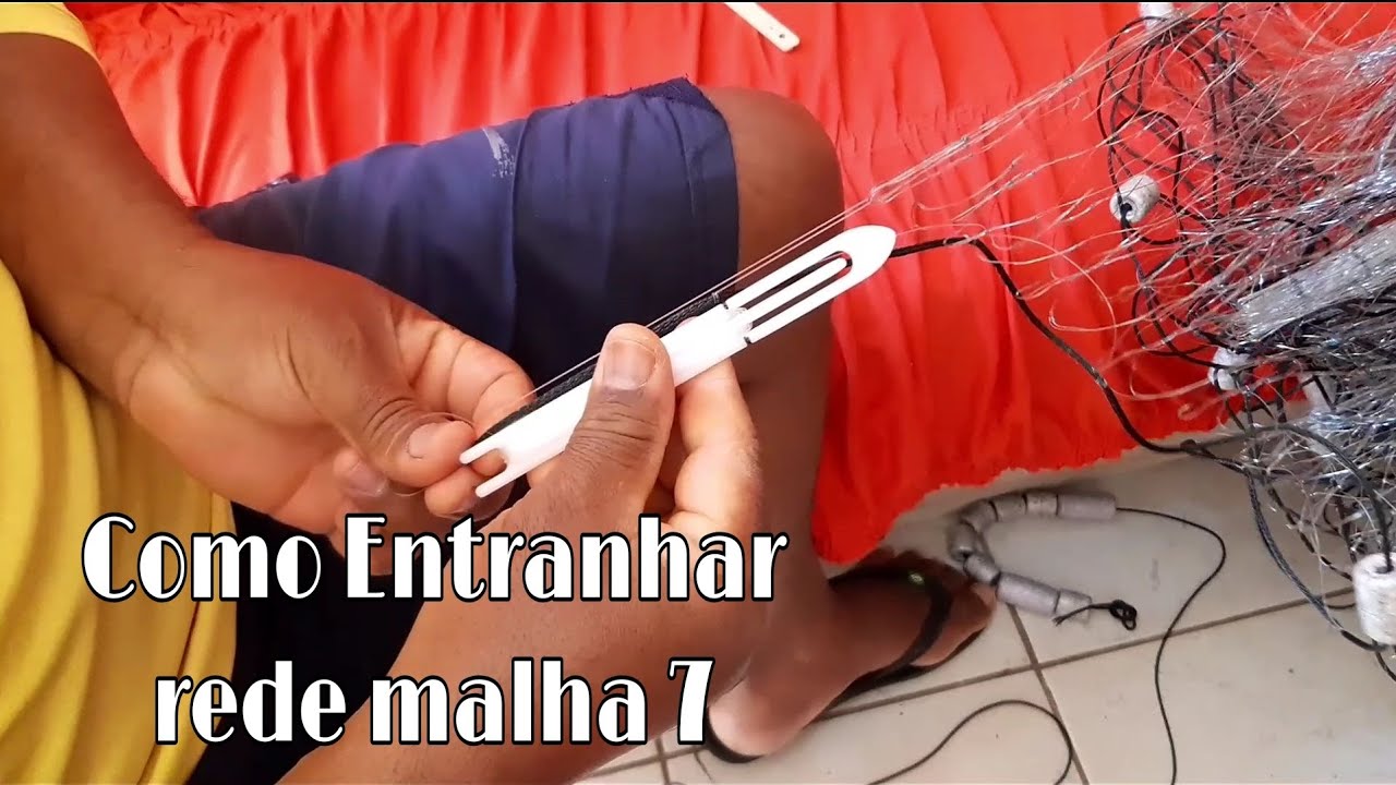 Como Entranhar rede malha 7 - YouTube