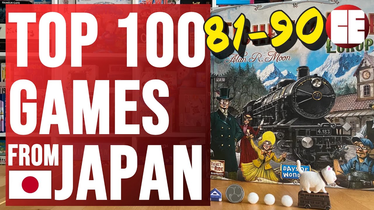 Top 100 Board Games From Japan, Part 2 (90 to 81) | Cardboard East ...