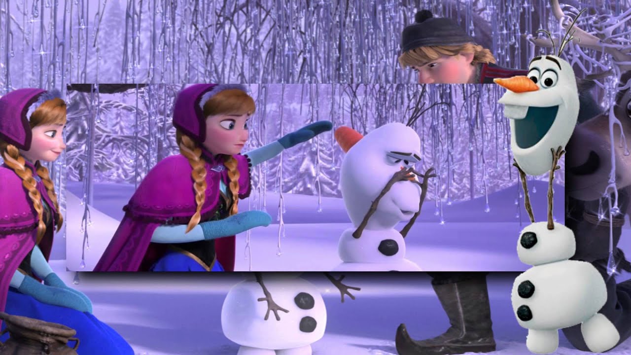 Frozen - Anna And Kristoff Meet Olaf (Finnish) [HD] - YouTube