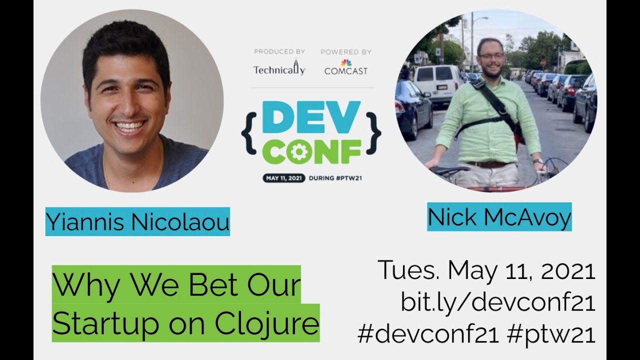 Why We Bet Our Startup on Clojure - YouTube