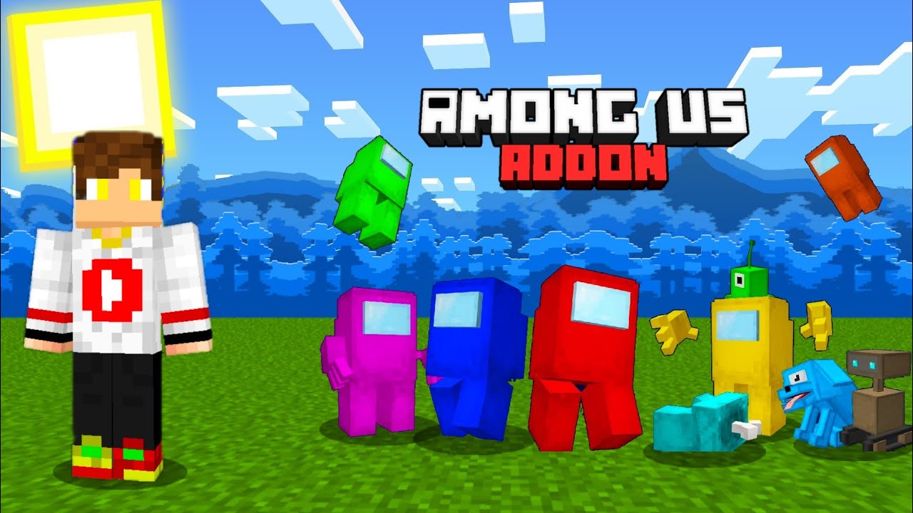 ADDON DE AMONG US PARA SEU MINECRAFT BEDROCK 1.19 - YouTube