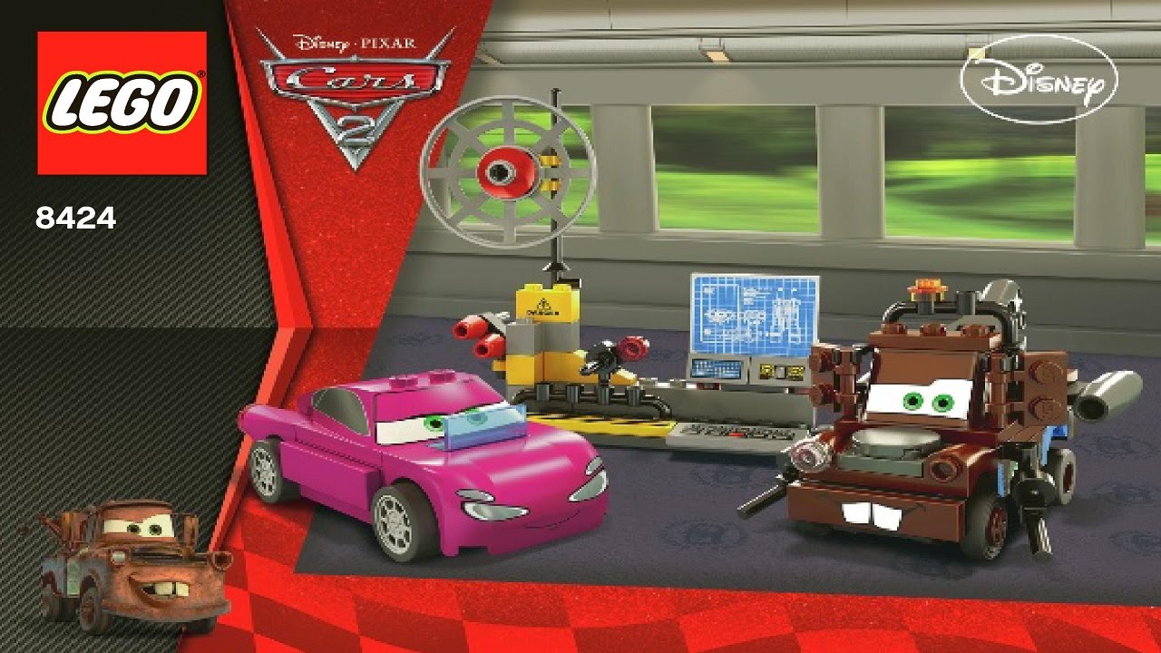 8424 LEGO Mater's Spy Zone (Instruction booklet) - YouTube
